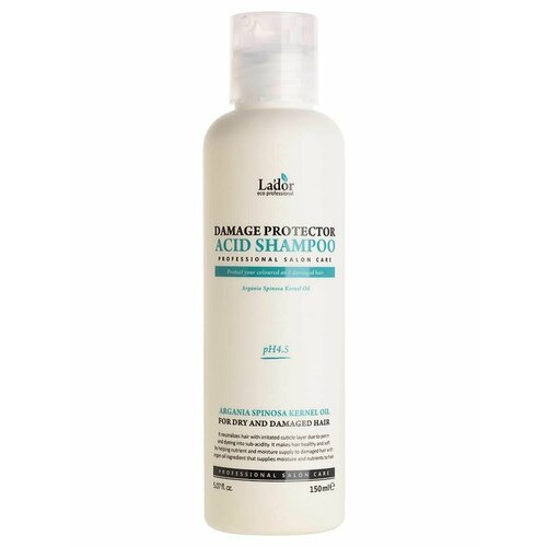 Шампунь для волос с аргановым маслом Damage Protector Acid Shampoo 150 мл, La'dor