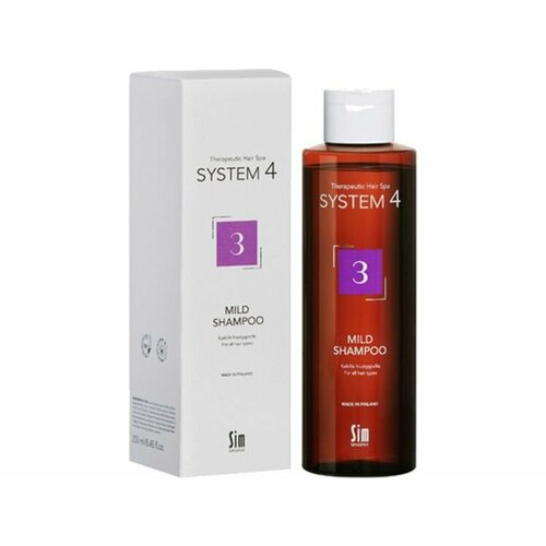 Терапевтический шампунь №3 для ежедневного применения System 4 3 Mild Shampoo