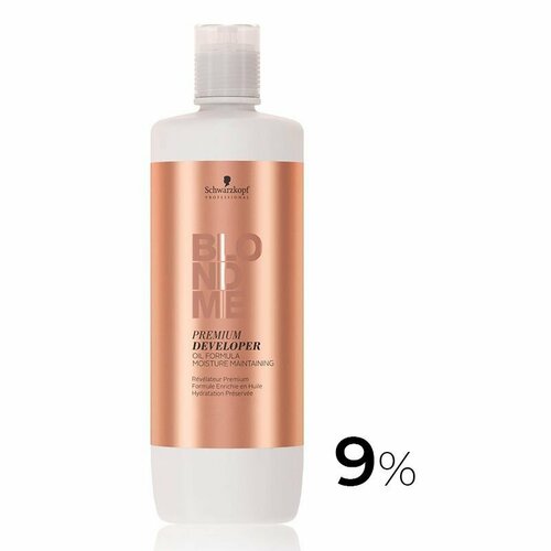 Schwarzkopf Professional Blond Me Окислитель (эмульсия, оксигент, оксид) для красителя Blond Me 9% 1л