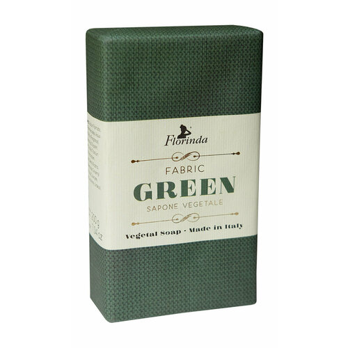 Парфюмированное мыло Florinda Fabric Collection Soap Green