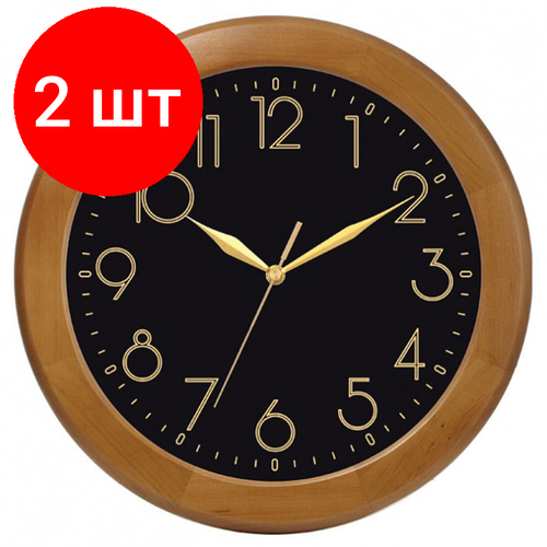 Комплект 2 штук, Часы настенные Troyka 11161180