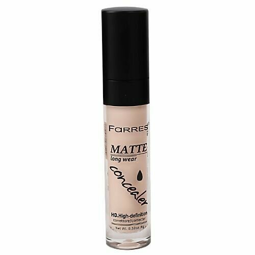 Farres cosmetics Консилер жидкий Matte Long Wear, тон 02 Светло-бежевый /