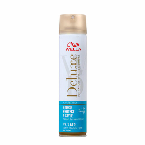 Лак для волос Wellaflex Deluxe Hydro Protect&Style Защита и стиль, 250 мл (комплект из 3 шт)