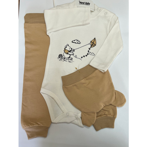 Комплект одежды By Murat Baby, размер 62, бежевый