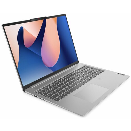 16" Ноутбук Lenovo IdeaPad Slim 3 16IAH8, Intel Core i5-12450H (4.4 ГГц), RAM 16 ГБ LPDDR5, SSD 512 ГБ, Windows 11, Arctic Grey, Русская раскладка
