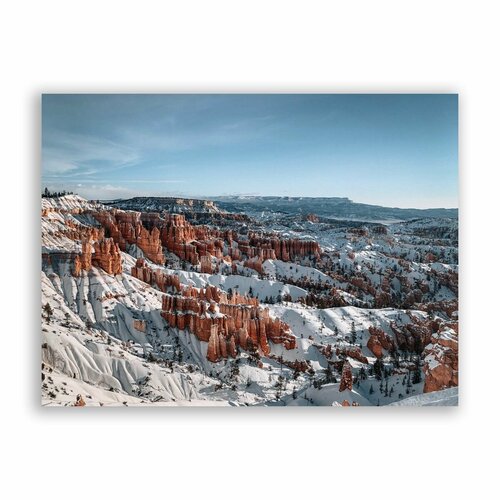 Постер, плакат на бумаге / Природа США - Большой каньон / Размер 80 x 106 см