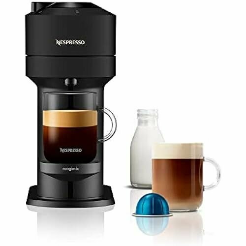 Кофемашина Nespresso Vertuo Next 11719 Magimix, матовый черный эксклюзивно для Amazon