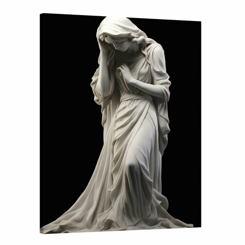 Интерьерная картина 50х70 "Женщина в древнегреческом стиле"