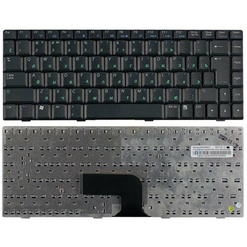 Клавиатура для Asus Z35L, русская, черная, версия 1