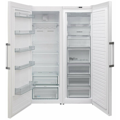 Холодильник Side by Side Scandilux SBS711Y02 W (FS711Y02 W + R711Y02 W)