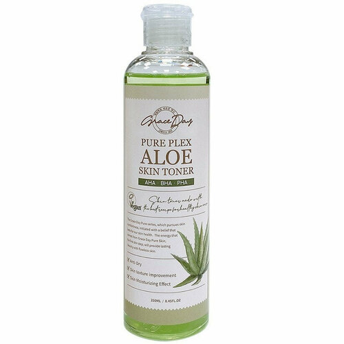 Grace Day Увлажняющий тонер с экстрактом алоэ Pure Plex Aloe Skin Toner