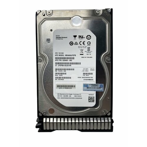 Жесткий диск HP 818369-003 4Tb 7200 SAS 3,5" HDD