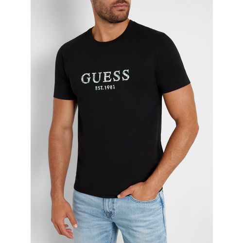 Футболка GUESS, размер XXL, черный