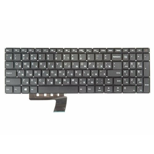 Клавиатура для ноутбука Lenovo IdeaPad 110, 110-15ACL, 110-15AST, 110-15IBR, черная без рамки, гор. Enter ZeepDeep