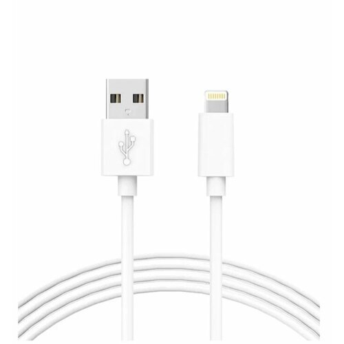 Кабель 1м. для зарядки \HIGH-QUALITY\ USB- Lightning ( CB04) для с iPhone, iPad, Pods, iPod\ BUT-STORE упаковка Тех. Пак.