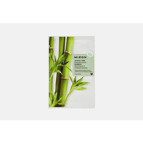 Тканевая маска Mizon, Joyful Time Essence Mask Bamboo 23шт