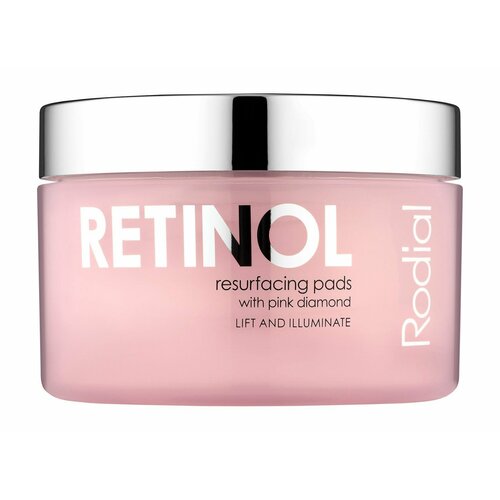 Пилинг-диски для лица с ретинолом и алмазной пудрой / Rodial Pink Diamond Retinol Resurfacing Pads