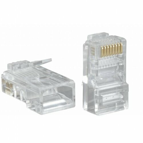 5 штук, Коннектор RJ-45 кат.5e для витой пары