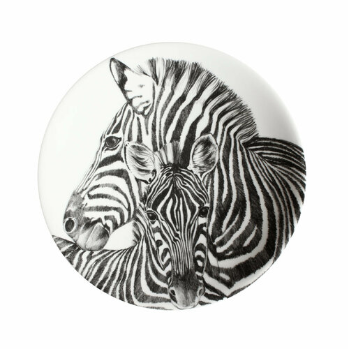 Тарелка десертная 22 см Zebra Wild Spirit Taitu