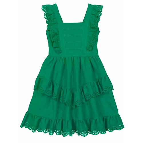 Платье Mayoral, размер 140, зеленый