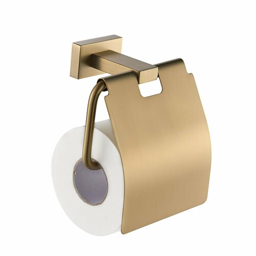 Держатель для туалетной бумаги Shevanik SG5605G, золотой сатин