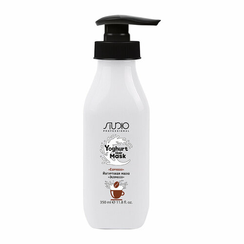 Kapous Studio Professional Yoghurt Маска для волос, йогуртовая, Эспрессо, 350 мл