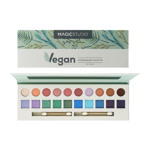 MAGIC STUDIO Палетка теней для век Vegan beauty, 0,67 г