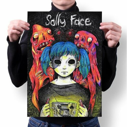 Плакат Sally Face, Салли Фейс №45, А1