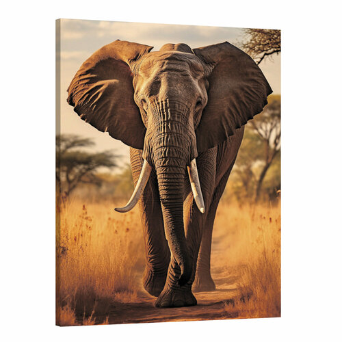Интерьерная картина 50х70 "Слон"