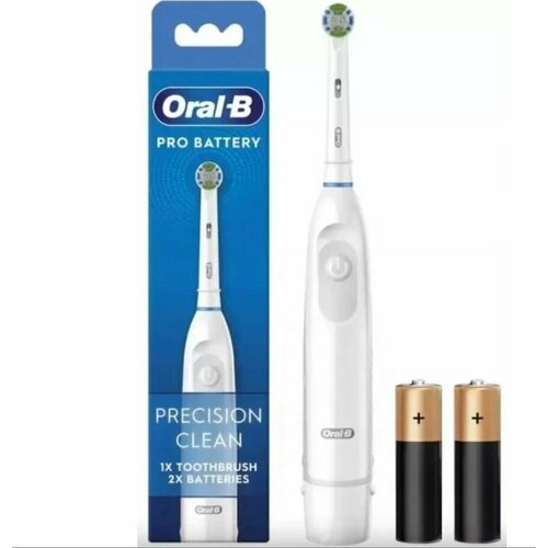 Зубная щетка электрическая ORAL-B DB5.510.1K Precision Clean Pro Battery, белый