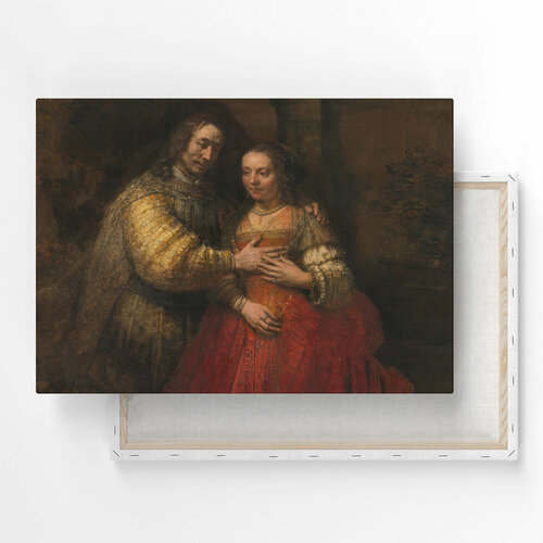 Картина на холсте, репродукция / Рембрандт - Isaac and Rebecca / Размер 40 x 53 см
