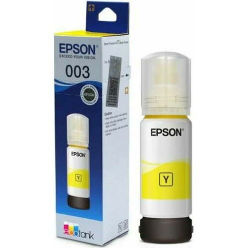 Чернила Epson C13T00V498 для L3216, L1110-003, L3215 3500стр Желтый