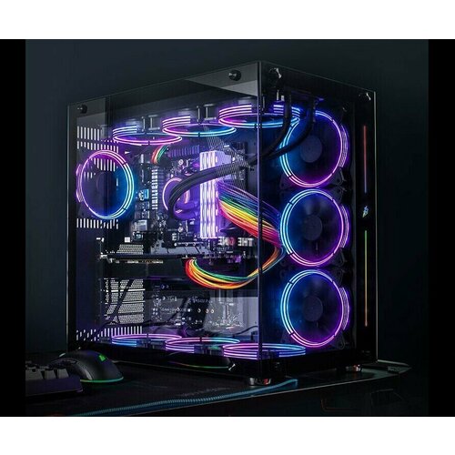 Мощный игровой компьютер FIRESTRIKE Core i9 13900F 24ядра 5600 MHz, RTX4080 16GB, 64Gb DDR5, 3TB SSD, корпус стекло, 1000W, Win 10 PRO