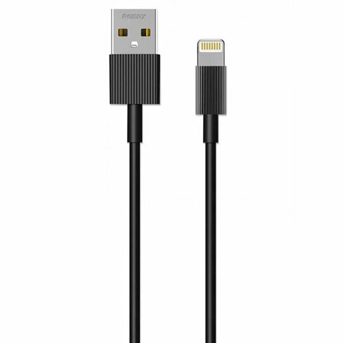 Кабель USB REMAX RC-120i Chaino Mini USB - Lightning, 3A, 30 см, черный