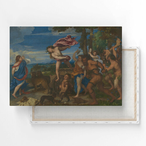 Картина на холсте, репродукция / Тициан - Bacchus and Ariadne / Размер 30 x 40 см
