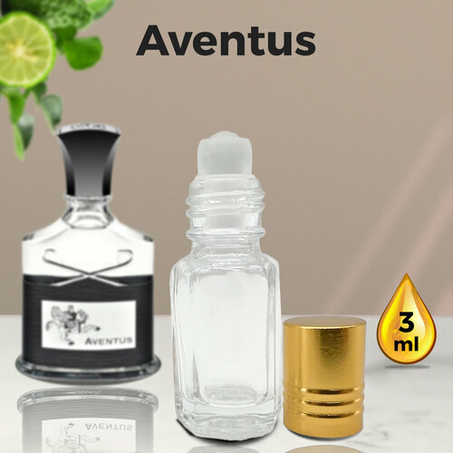 Gratus Parfum Aventuc духи мужские масляные 3 мл (спрей) + подарок