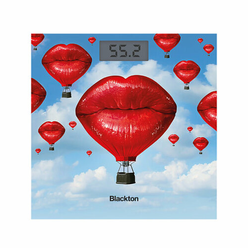 Весы напольные электронные Blackton Bt BS1012 (180 кг, платформа стекло, точность 0,1г) губы