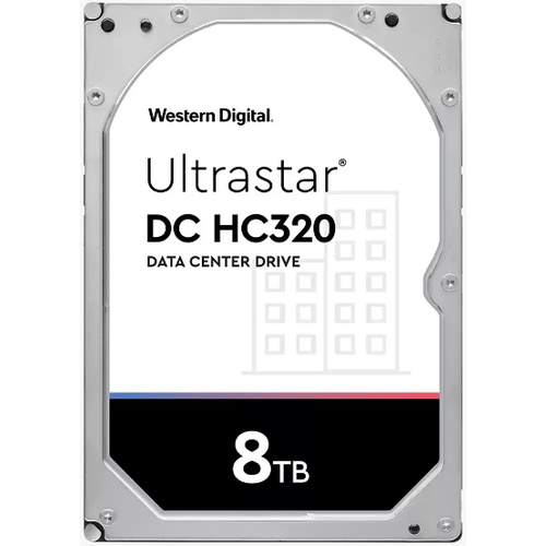 Жесткий диск Western Digital Ultrastar DC HС320 HDD 3.5" SATA 8Тb, 7200rpm, 256MB buffer, 512e (HUS728T8TALE6L4 ), 1 year (0B36452)