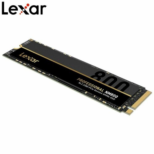 1ТБ SSD диск Lexar Professional NM800PRO M.2 PCIe Gen4x4 NVMe (LNM800P001T-RNNNG)