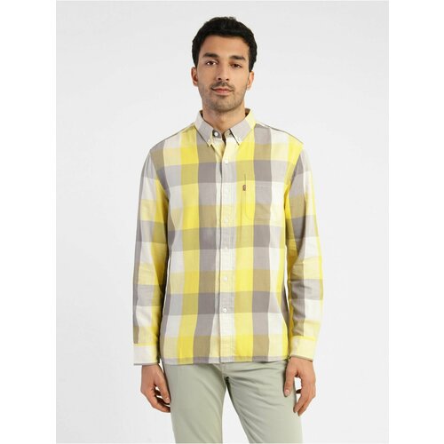 Рубашка Levi's, размер M, желтый