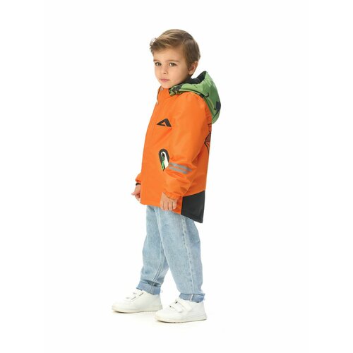 Куртка Oldos, размер 86, оранжевый