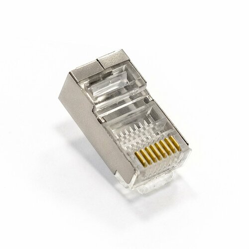 Коннектор RJ-45 Exegate PL45-C5-8P8C-SH-100 (EX293764RUS)