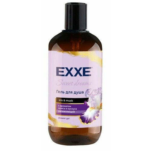 EXXE гель для душа парфюмированный ирис и мускус, 500 мл