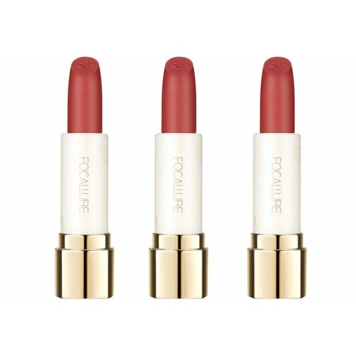 Помада для губ Focallure, Pure Matte Lipstick, тон PK02, 3,7 гр, 3 шт