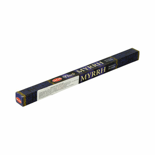 Hem Flora Masala Incense Sticks MYRRH (Масала благовония мирра, Хем), уп. 8 палочек.