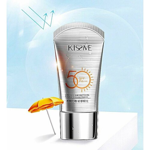 Солнцезащитный крем с SPF-50 для лица KISS ME/корейская косметика