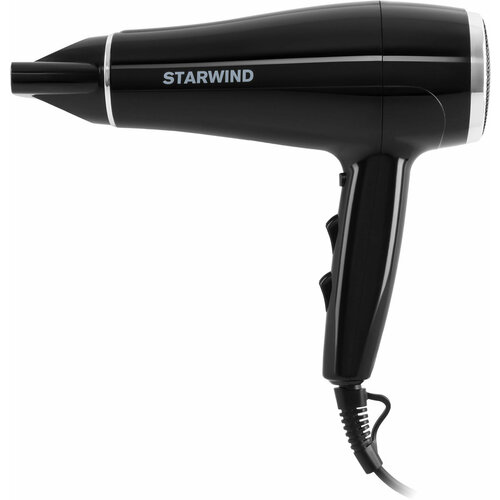 Фен Starwind SHD 7080 2000Вт черный/хром