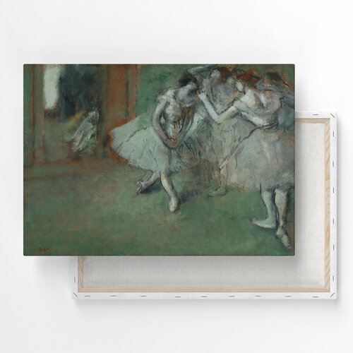 Картина на холсте, репродукция / Дега Эдгар - A Group of Dancers / Размер 60 x 80 см