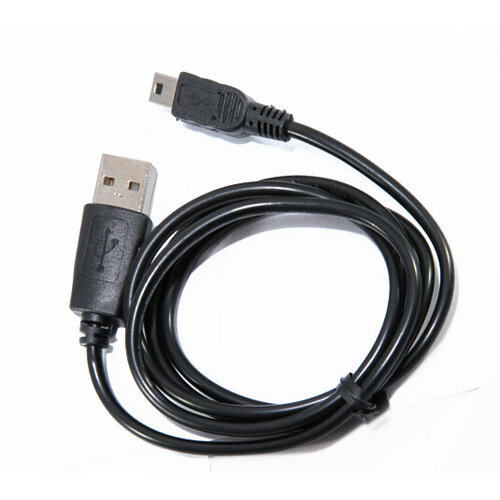Кабель USB - mini USB, длина кабеля 3 метра (в пакете) подходит для геймпада джойстика PlayStation 3 PS3, черный