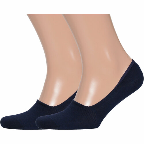 Подследники RuSocks, 2 пары, размер 27-29, синий